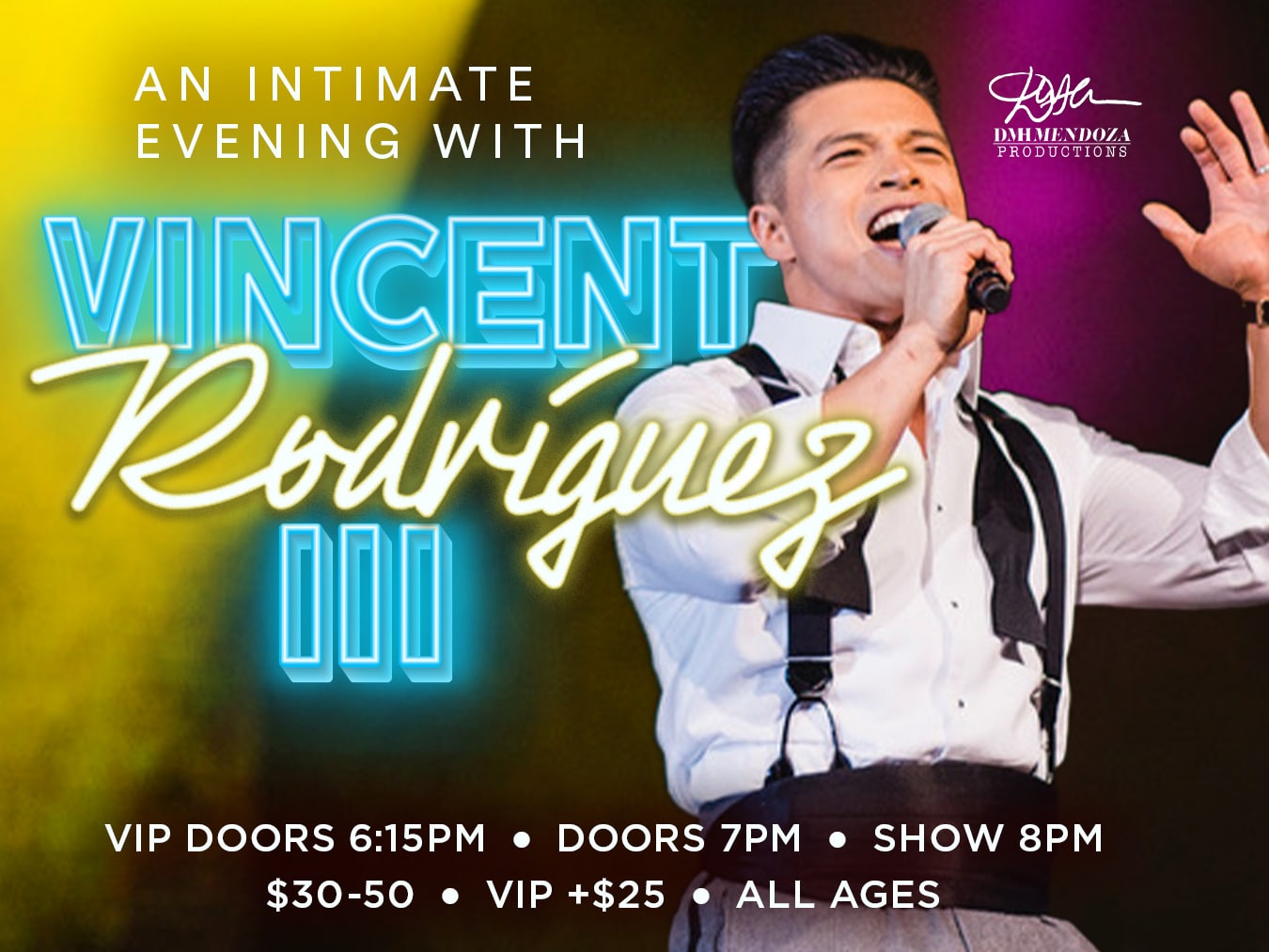 An Intimate Evening with Vincent Rodriguez III - The Space Las Vegas