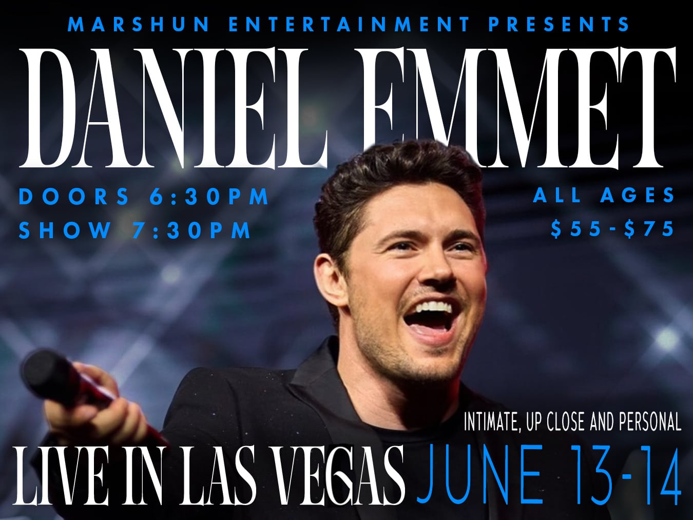 DANIEL EMMET - LIVE IN LAS VEGAS - The Space Las Vegas