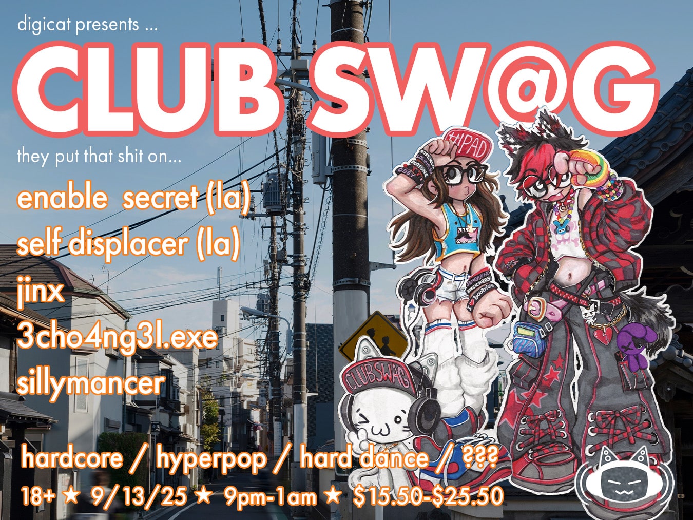 digicat presents: Club Swag - The Space Las Vegas